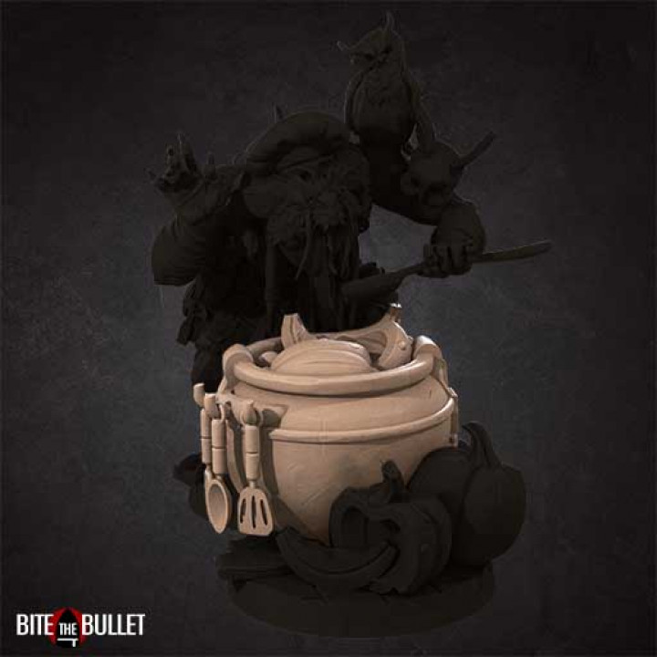 3D Printable Ramsak, the Dragonborn Cook by Bite the Bullet