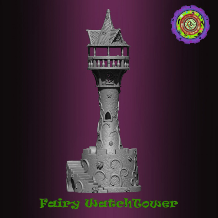 3D Printable Watchtower by C2Dwellers