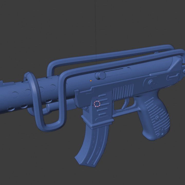 3D Printable TEC9 Uzimatic TEC-9 Gun Replica Prop fake training gun by ...