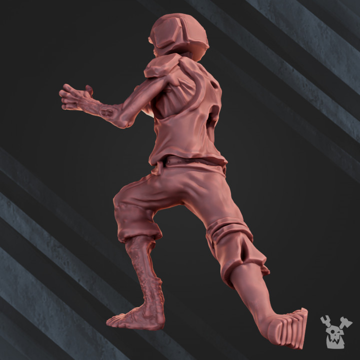 3D Printable Pandemic Zombie by dakkadakka.store