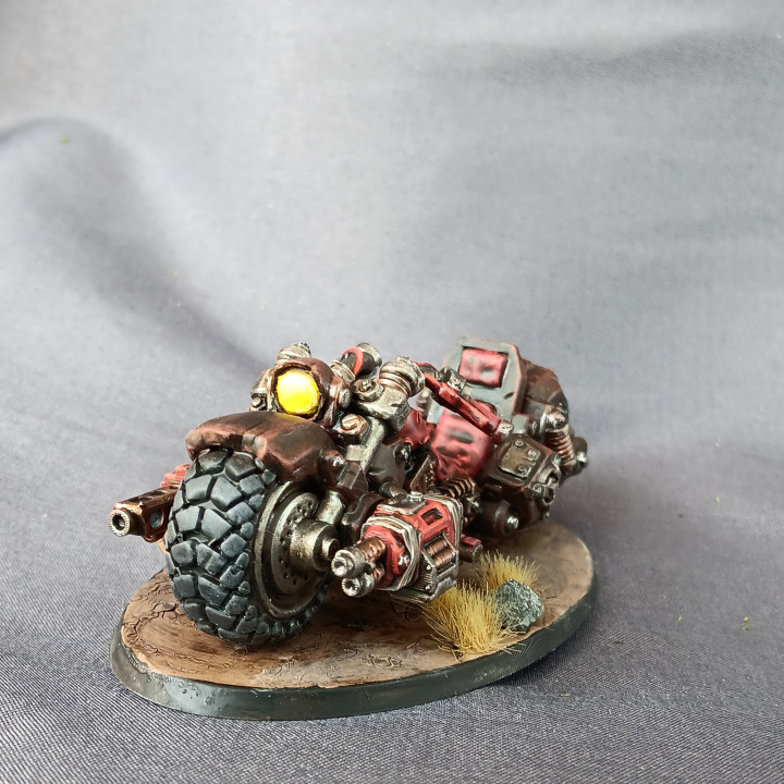 3D Print of Orc Bikers set B by maximehemion