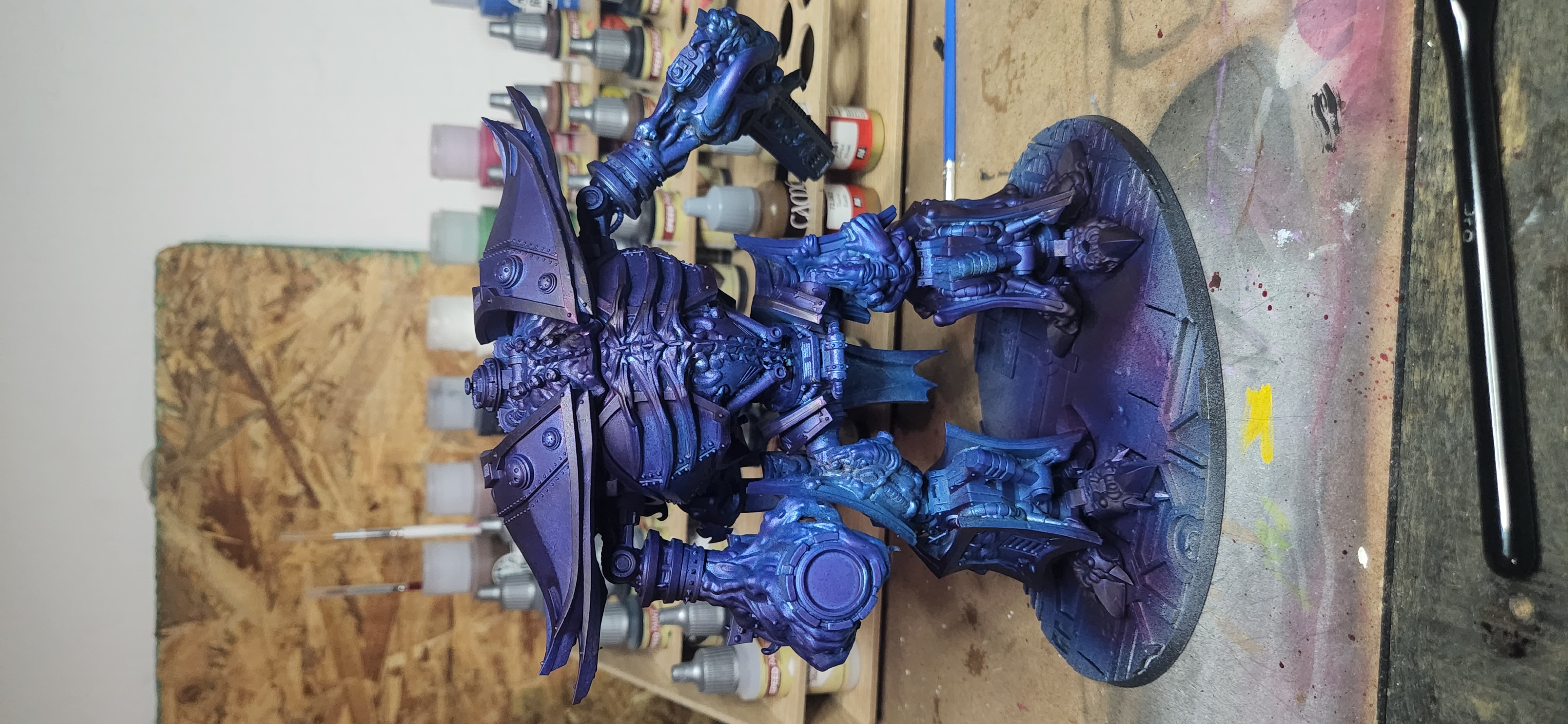3D Printable Chaos Unbroken - Infernal Mech Multipart Set by WildMesh