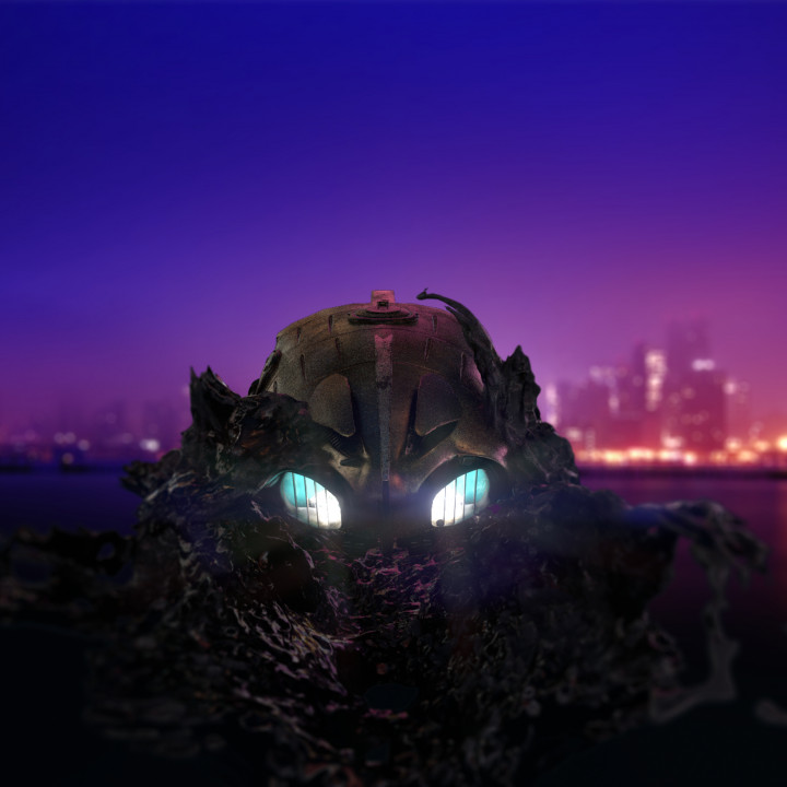 3D Printable ARCHIE WATCHMEN OWLSHIP by Blascool Studios