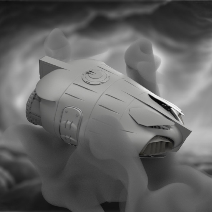 3D Printable ARCHIE WATCHMEN OWLSHIP by Blascool Studios