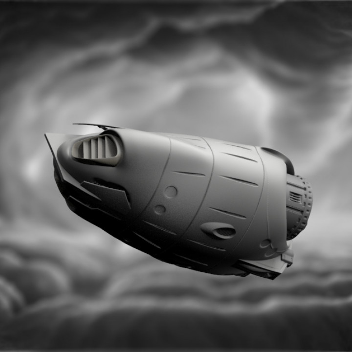 3D Printable ARCHIE WATCHMEN OWLSHIP by Blascool Studios