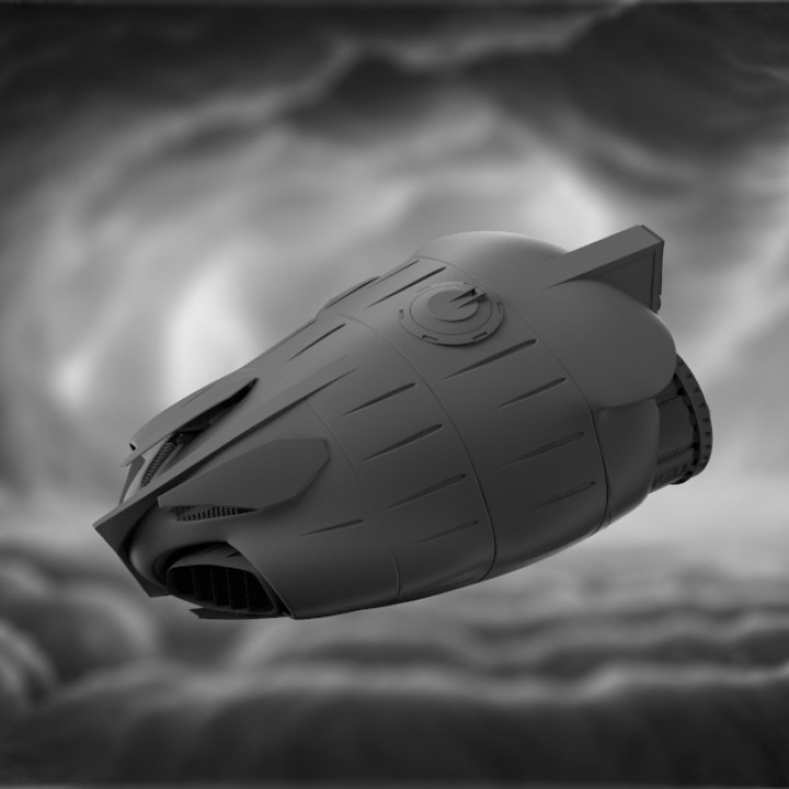 3D Printable ARCHIE WATCHMEN OWLSHIP by Blascool Studios