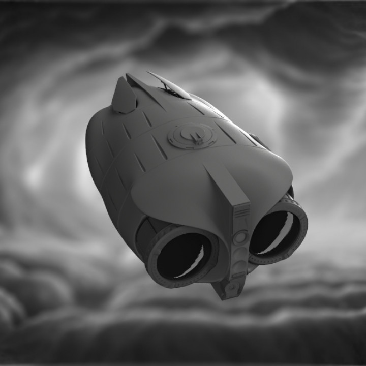 3D Printable ARCHIE WATCHMEN OWLSHIP by Blascool Studios