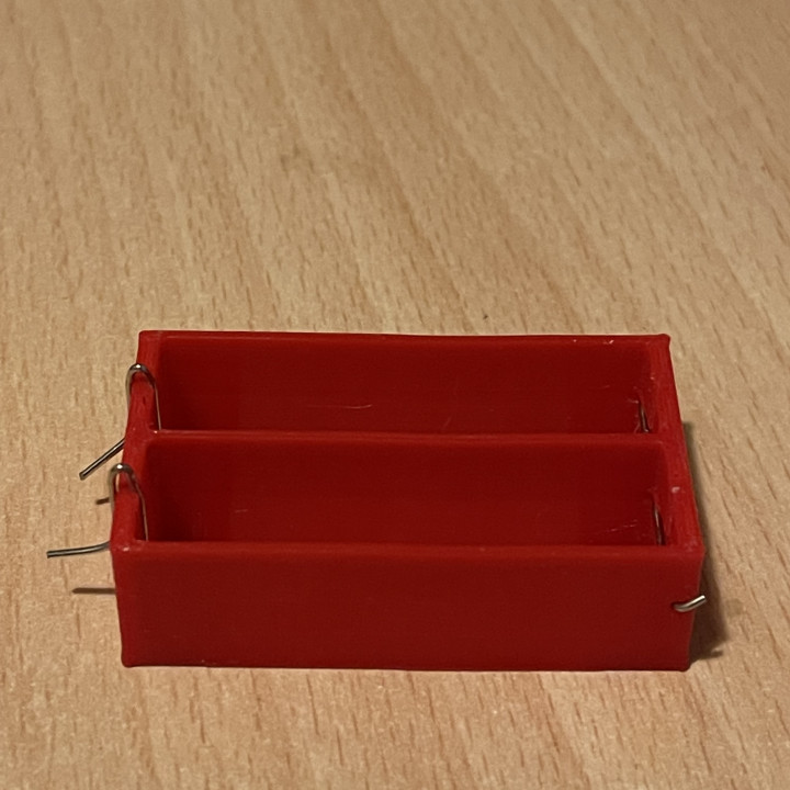 3D Printable Modular battery holder by Levente-Jozsef Nagy