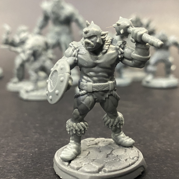 3D Printable Orc 2 by Dragun Studios