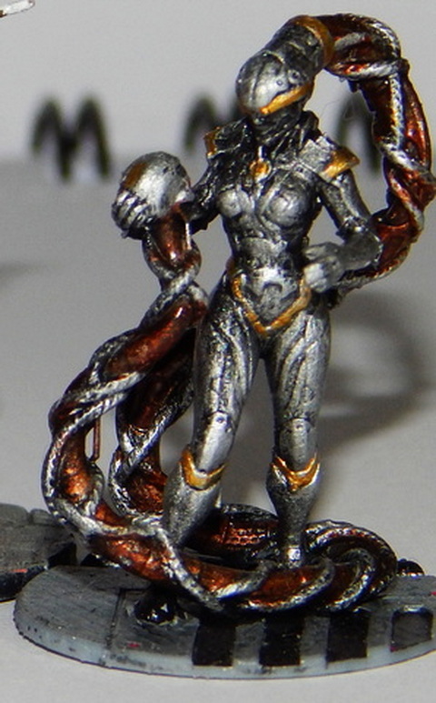 3D Printable Cyberpunk - Angel Dust - Metal Slammer gang member by UNIT9