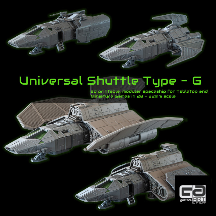 Universal Shuttle Type - G Campaign - MyMiniFactory