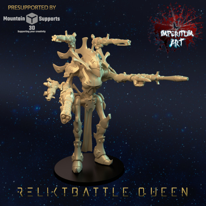 3D Printable Relikt Battle queen by ImperitumArt