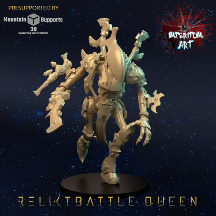 3D Printable Relikt Battle queen by ImperitumArt