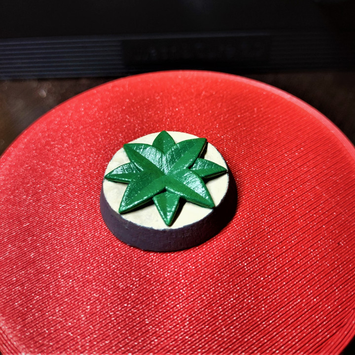 3D Printable Leaf Base by Eric Rubeck