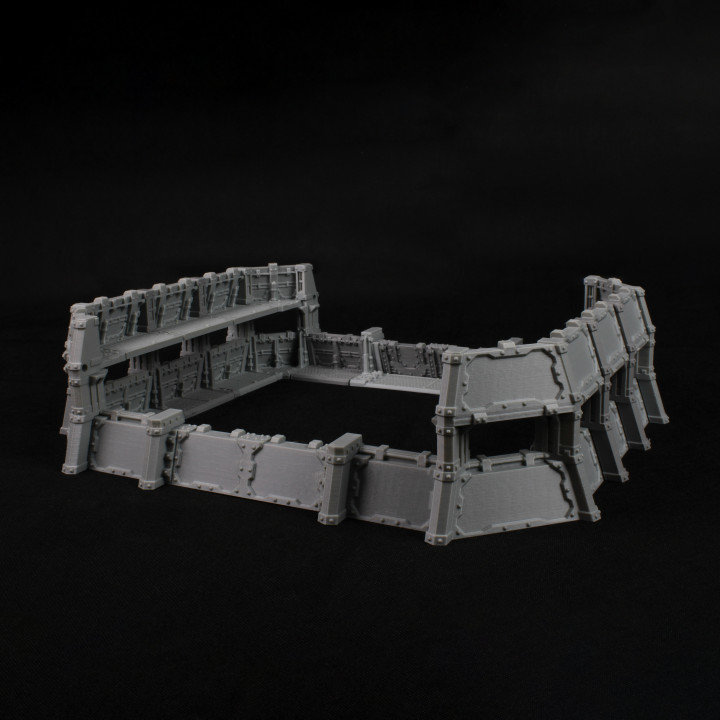 3D Printable Defensive Structures Bundle by Tesseract Tomb