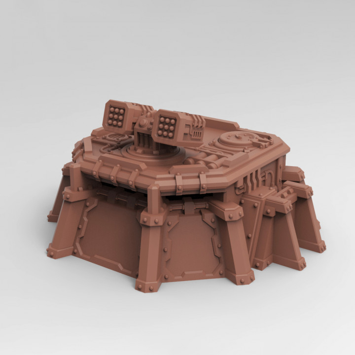 3D Printable Defensive Structures Bundle by Tesseract Tomb