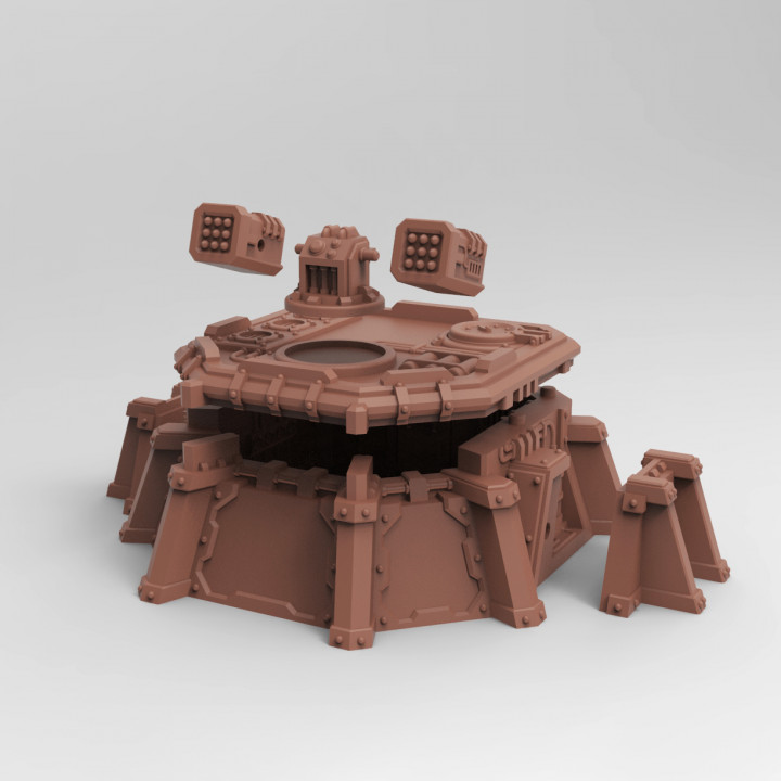 3D Printable Defensive Structures Bundle by Tesseract Tomb