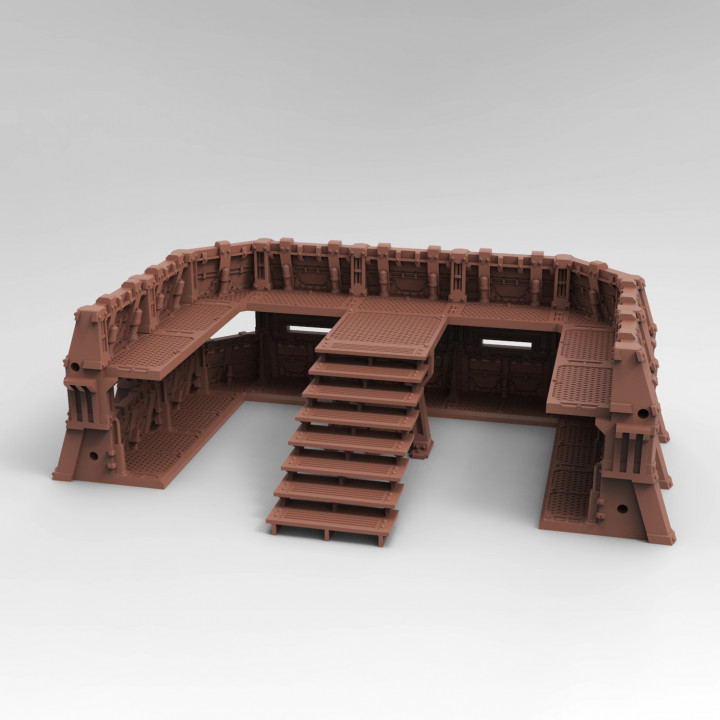 3D Printable Defensive Structures Bundle by Tesseract Tomb