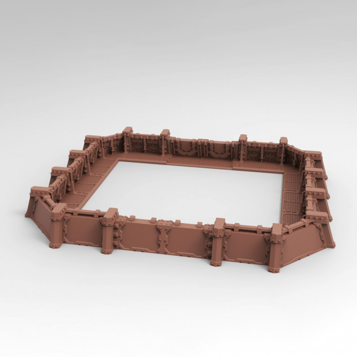 3D Printable Defensive Structures Bundle by Tesseract Tomb