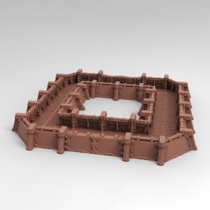3D Printable Defensive Structures Bundle by Tesseract Tomb