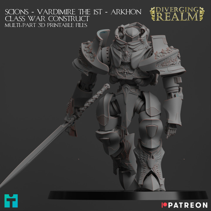 3D Printable Archived - Vardimire of the Scions - Akahaeres of the ...