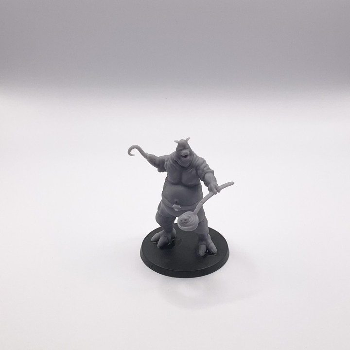 3D Printable Porkus - Ogre Glutton Cook - Presupported by Savage ...
