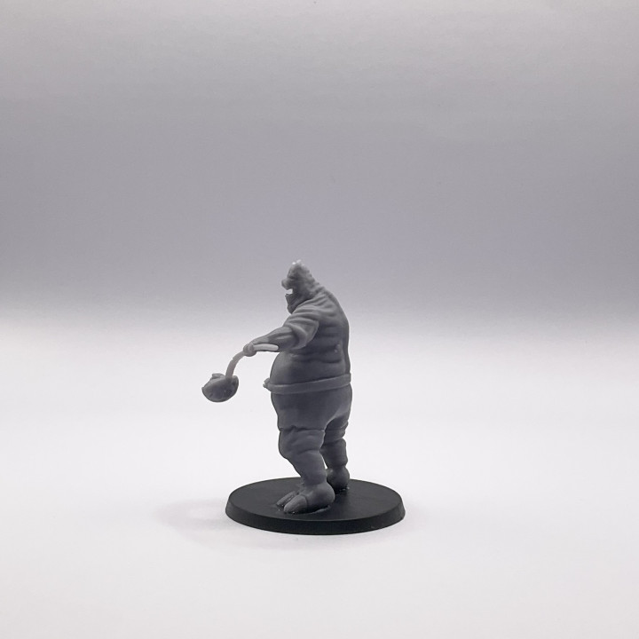 3D Printable Porkus - Ogre Glutton Cook - Presupported by Savage ...