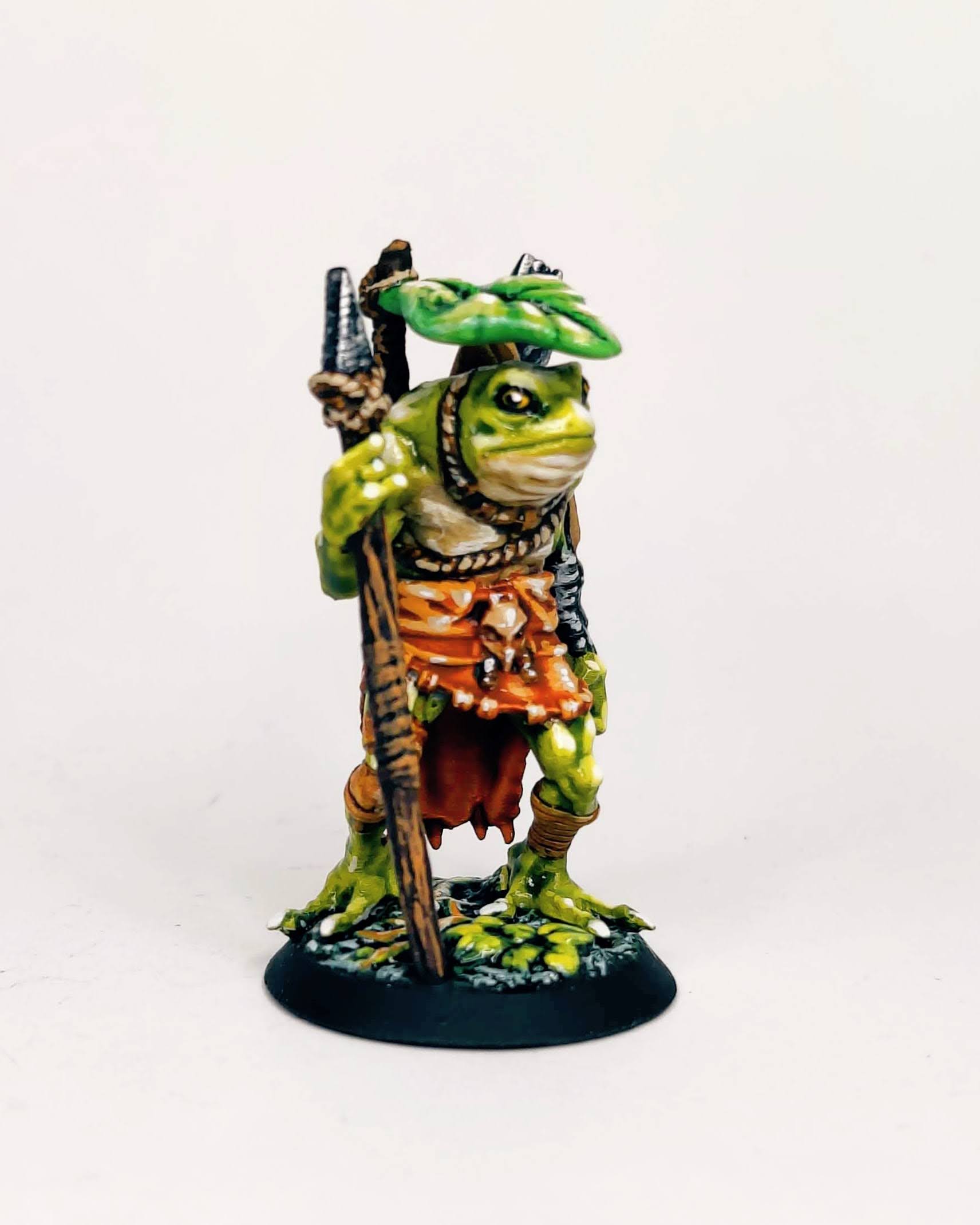 3D Printable Bullywug Warrior by Claymore Miniatures