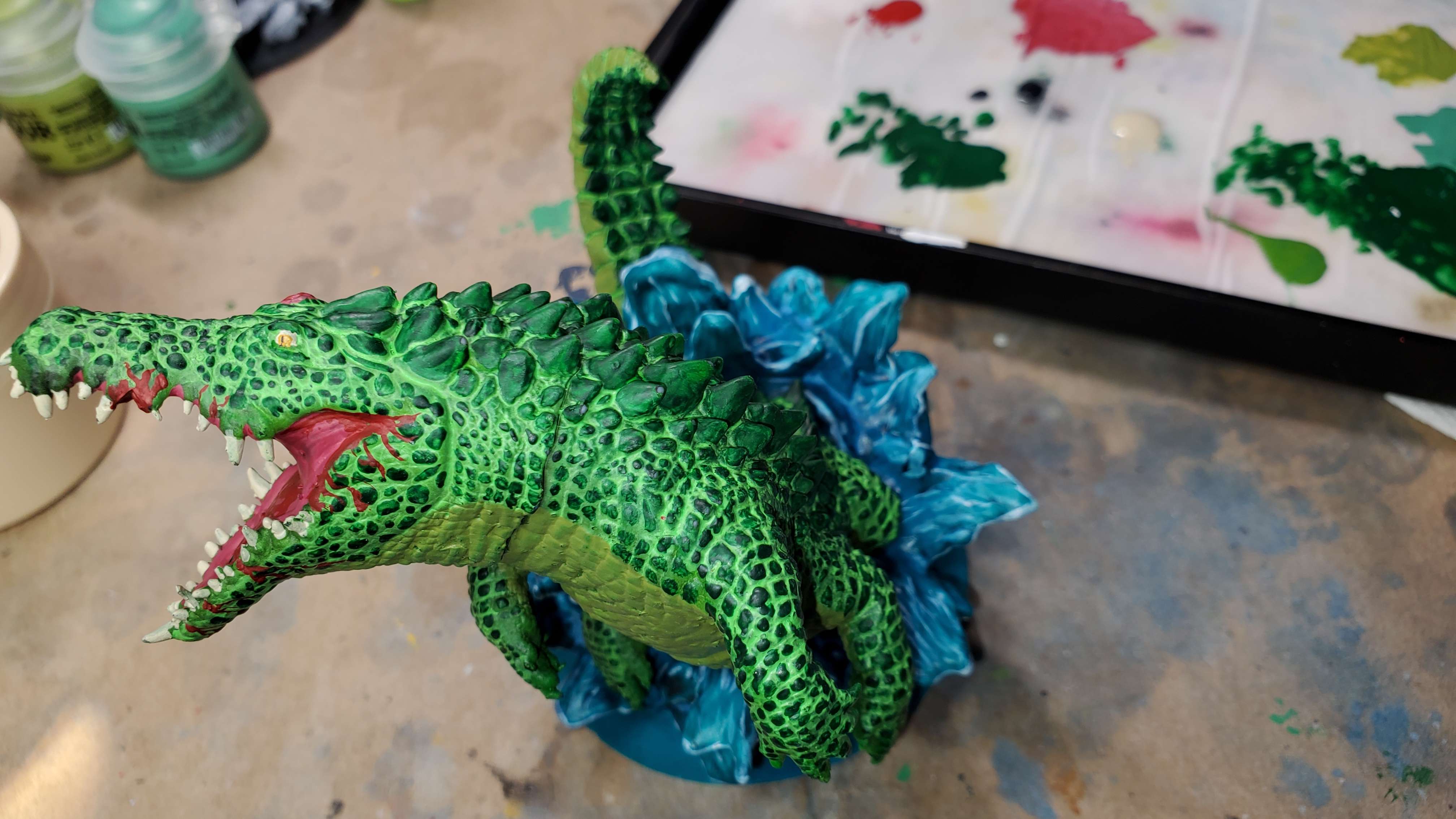 3D Printable Körsvaldur - Giant Crocodile by Claymore Miniatures
