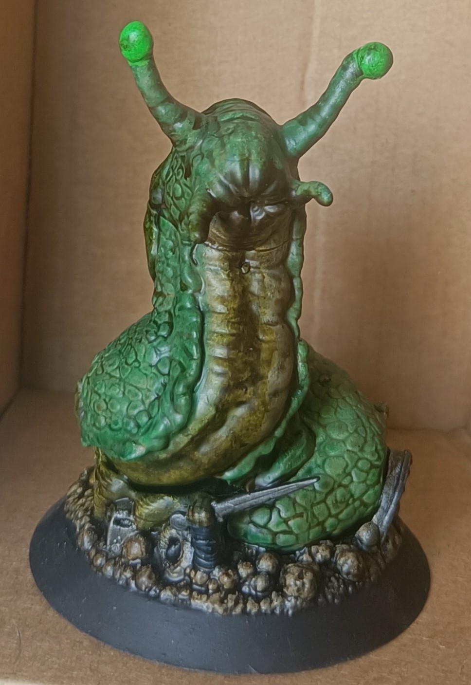 3D Printable Squinky's Mom - Giant Slug by Claymore Miniatures