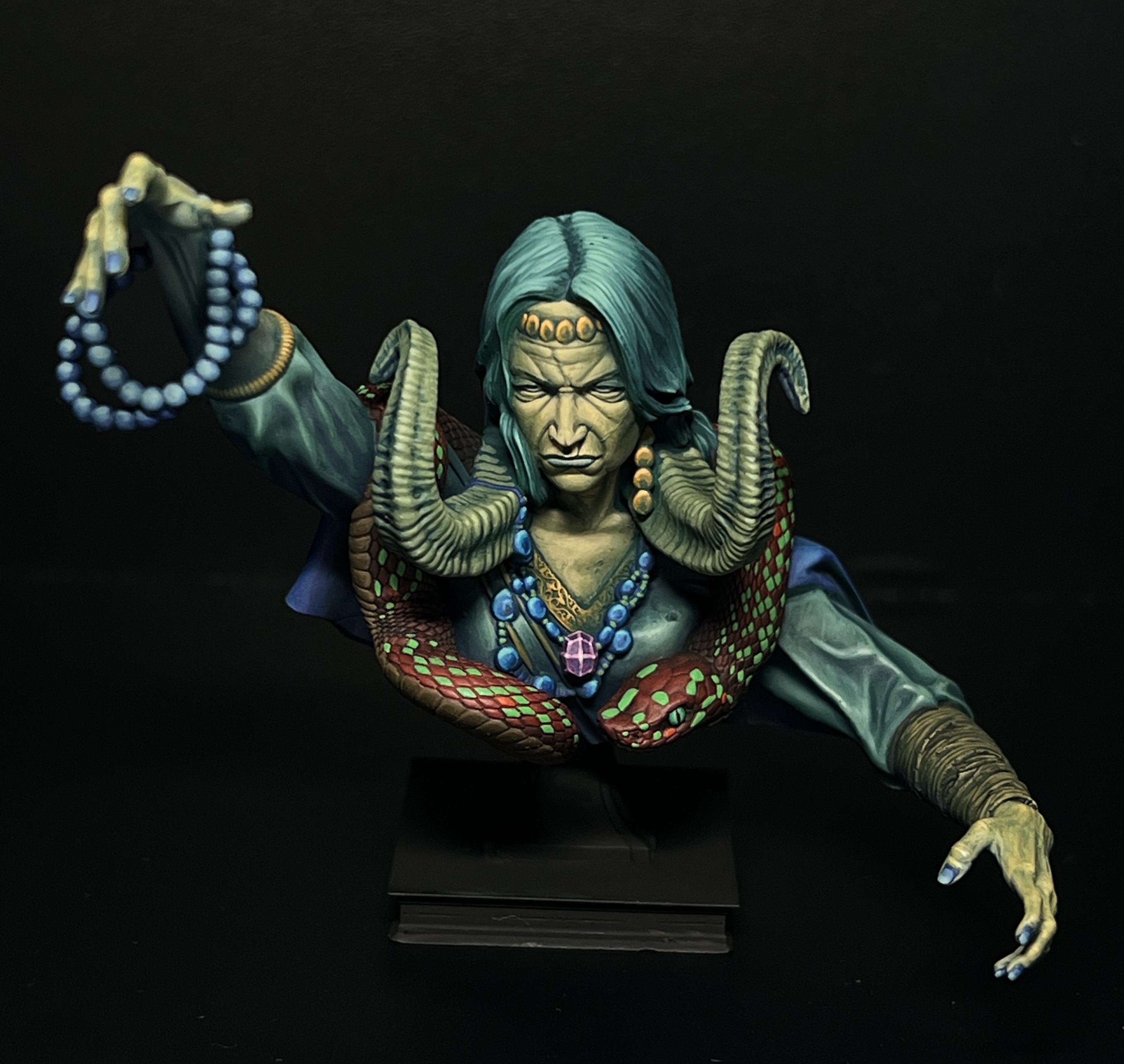 3D Printable Water Hag - Bust by Claymore Miniatures