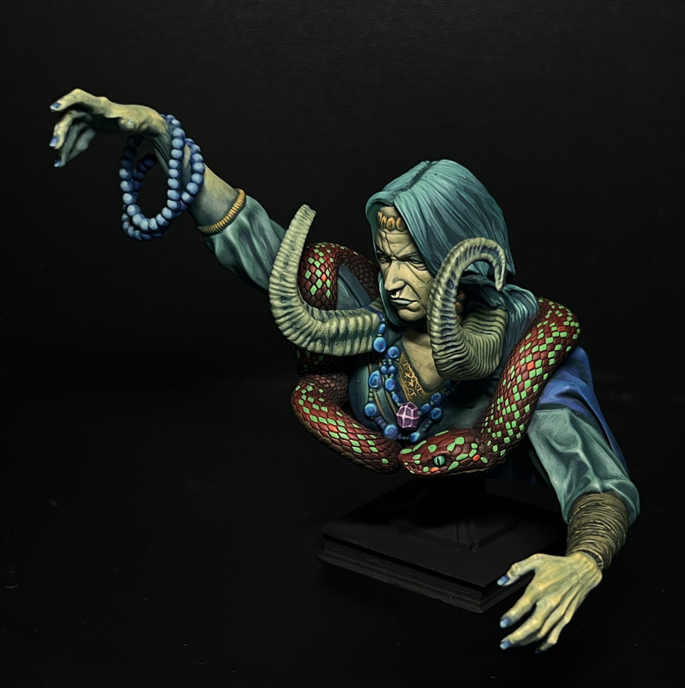 3D Printable Water Hag - Bust by Claymore Miniatures