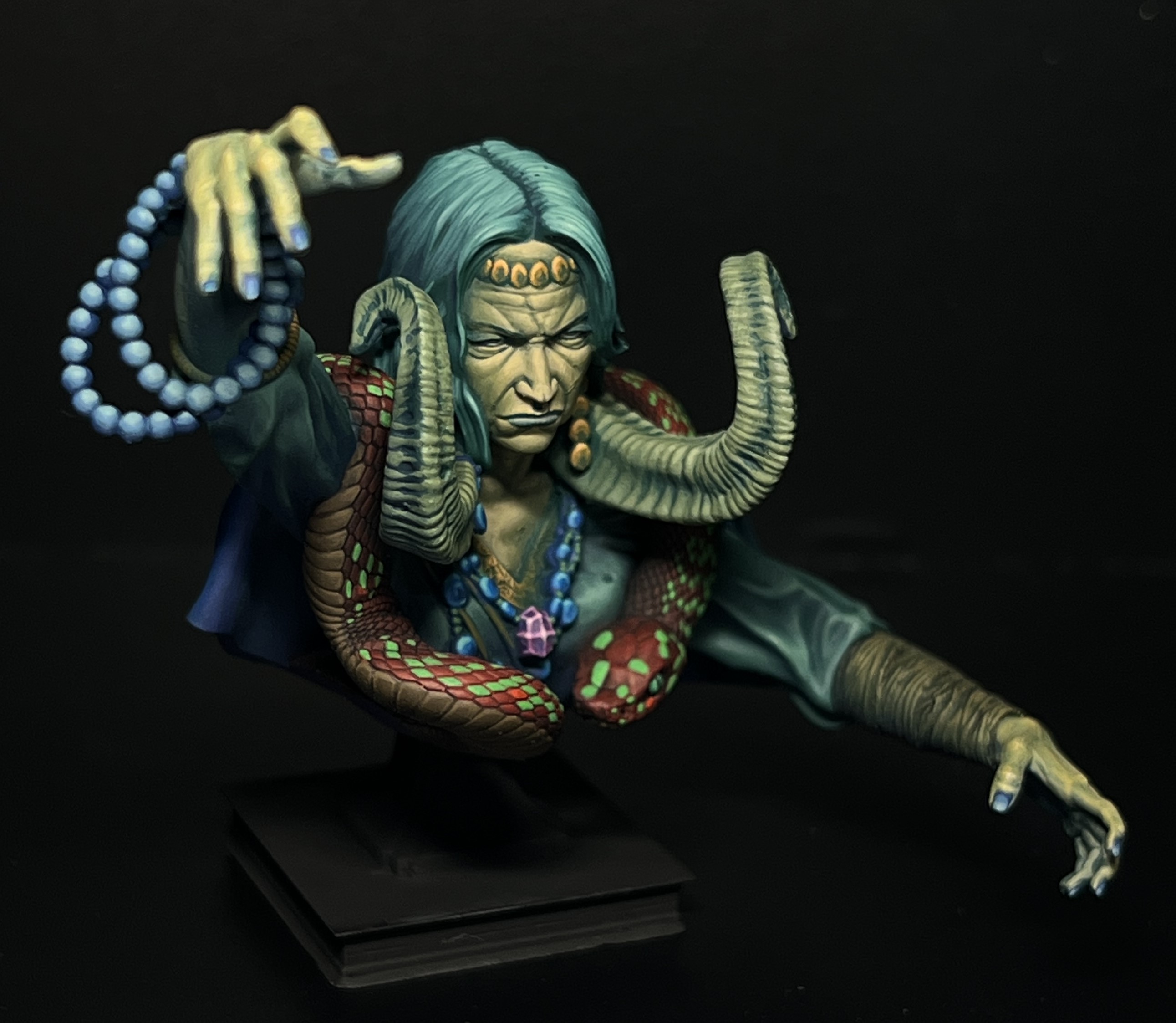 3D Printable Water Hag - Bust by Claymore Miniatures