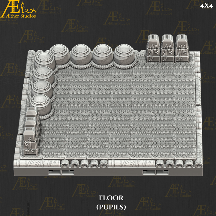 3D Printable AEEAST02 - Temple of the Astral Mother by Aether Studios