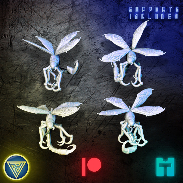 3D Printable Machine Race Wingbot by Print Paint Play