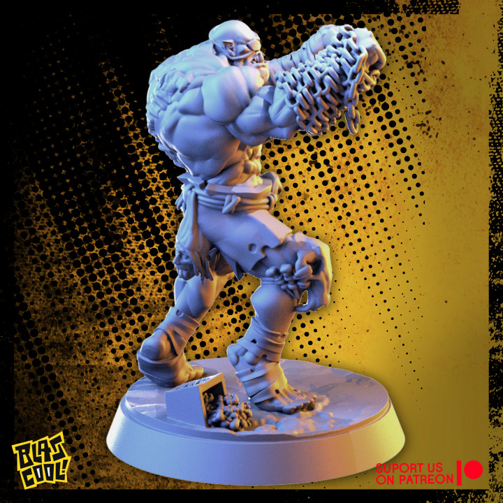 3D Printable -Zagaz- by Blascool Studios