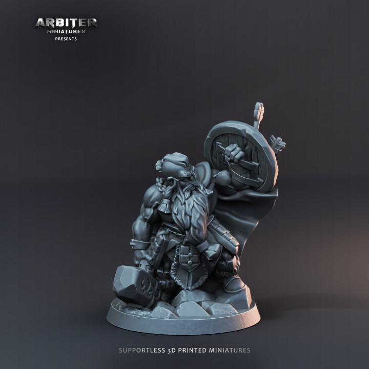 3D Printable Arbiter Miniatures Kickstarter 3: Heroes of the Realm by ...