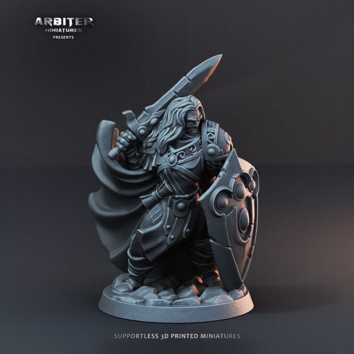 3D Printable Arbiter Miniatures Kickstarter 3: Heroes of the Realm by ...