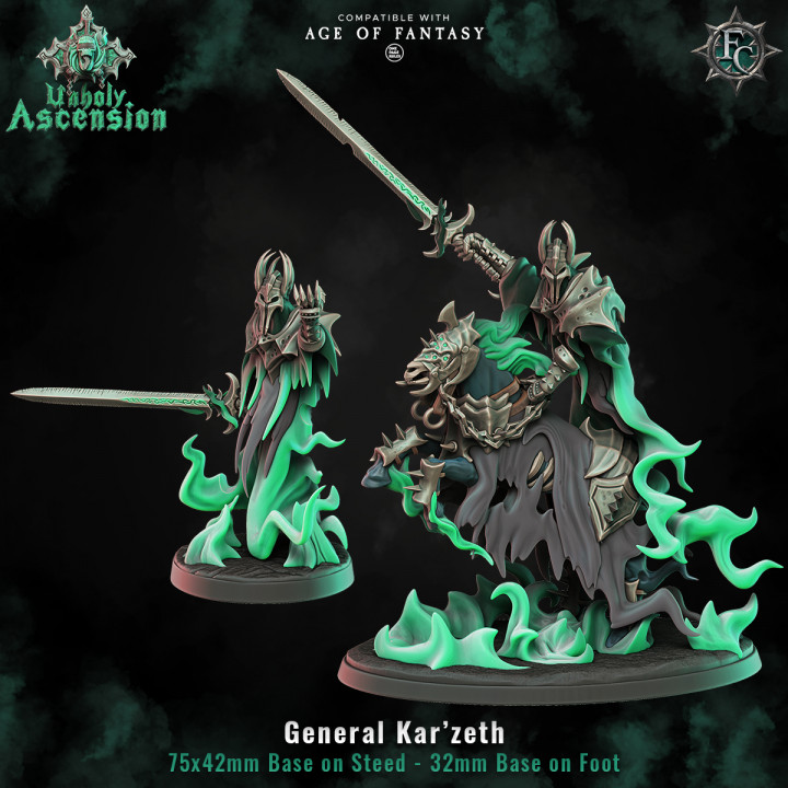 3D Printable General Kar'zeth by Fleshcraft Studio