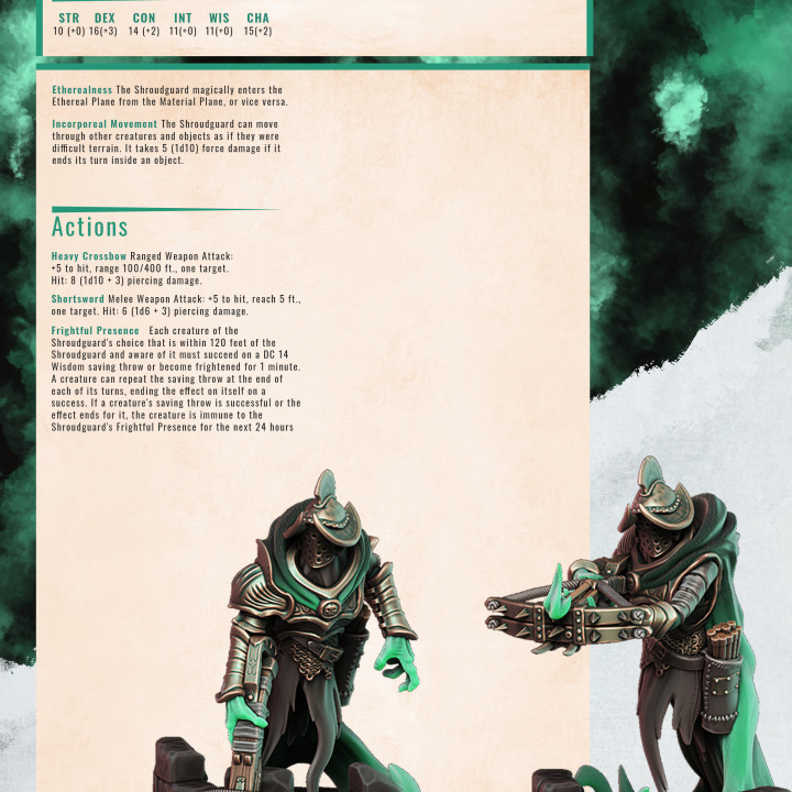 3D Printable Royal Shroudguard by Fleshcraft Studio