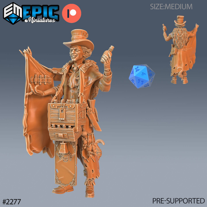 3D Printable Strange Merchant Set / Alchemy Master / Mystical Rogue ...