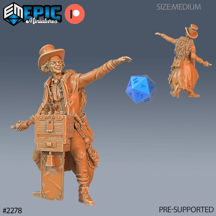 3D Printable Strange Merchant Set / Alchemy Master / Mystical Rogue ...