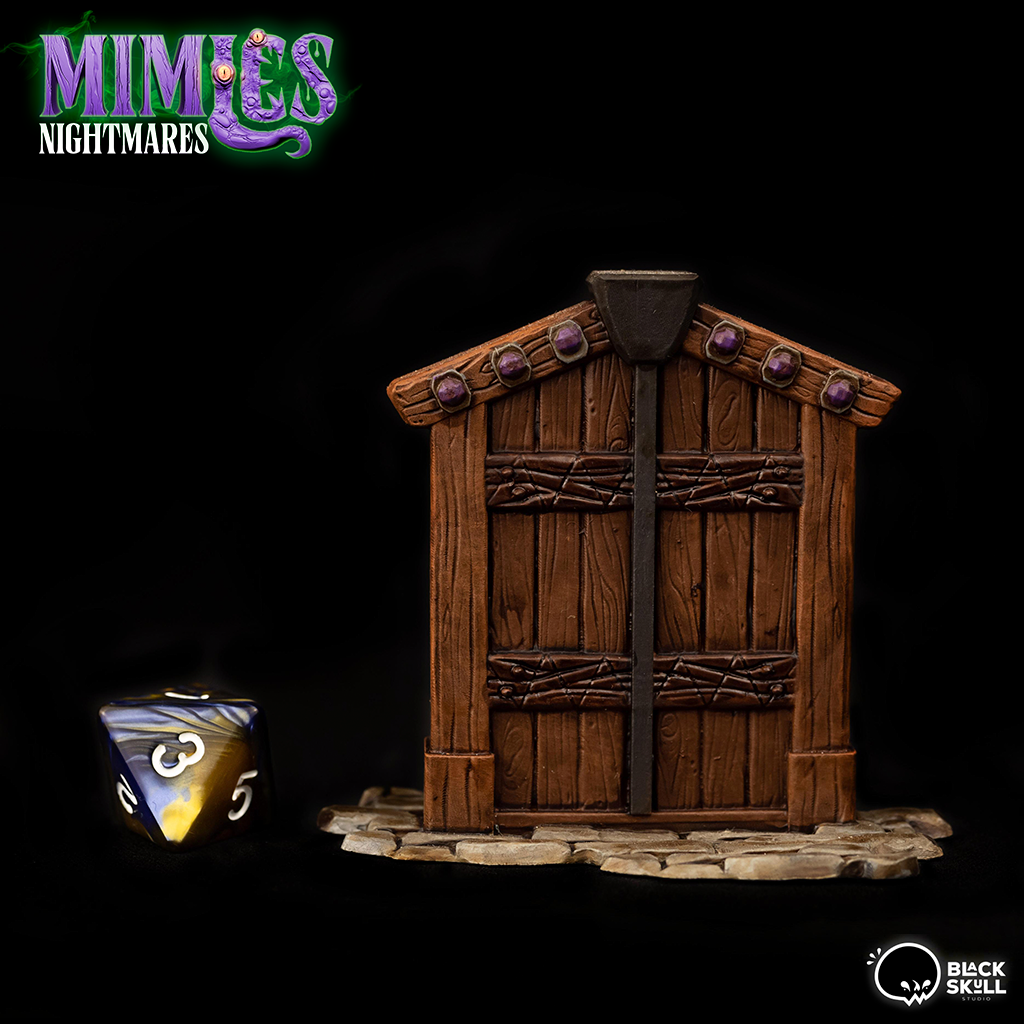 3D Printable Mimic Gate by Black Skull Studio