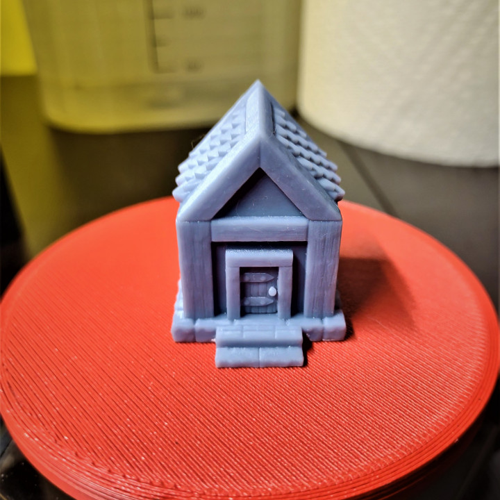 3D Printable Village House by Eric Rubeck
