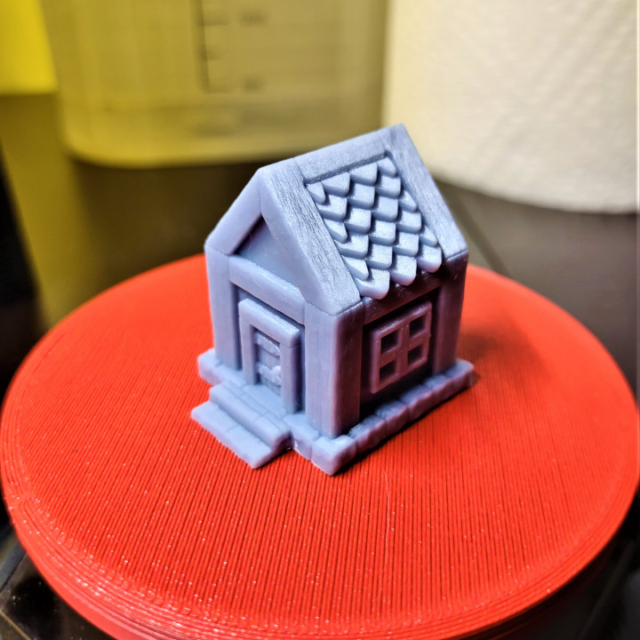 3D Printable Village House by Eric Rubeck