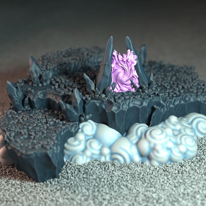 3D Printable Small continent YS-KRYG by HarsBeeldt