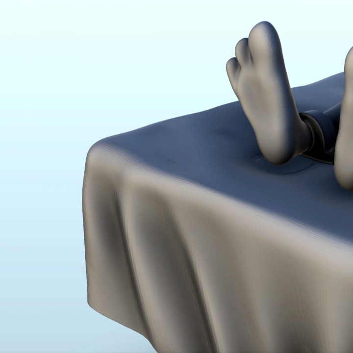 3D Printable Alien on operating table with baby-alien (11) (+ pre ...