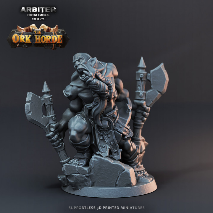 3D Printable Arbiter Miniatures Kickstarter 6: The Ork Horde by Arbiter ...