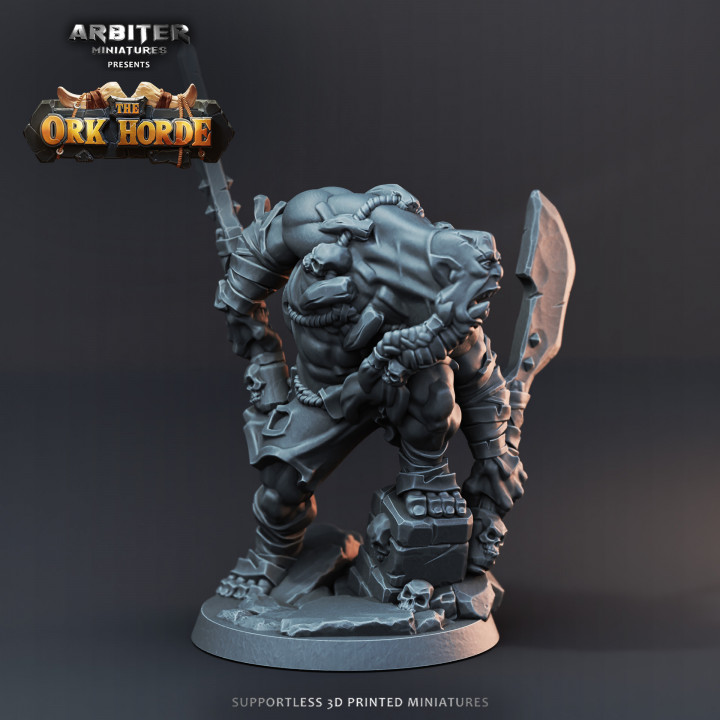3D Printable Arbiter Miniatures Kickstarter 6: The Ork Horde by Arbiter ...