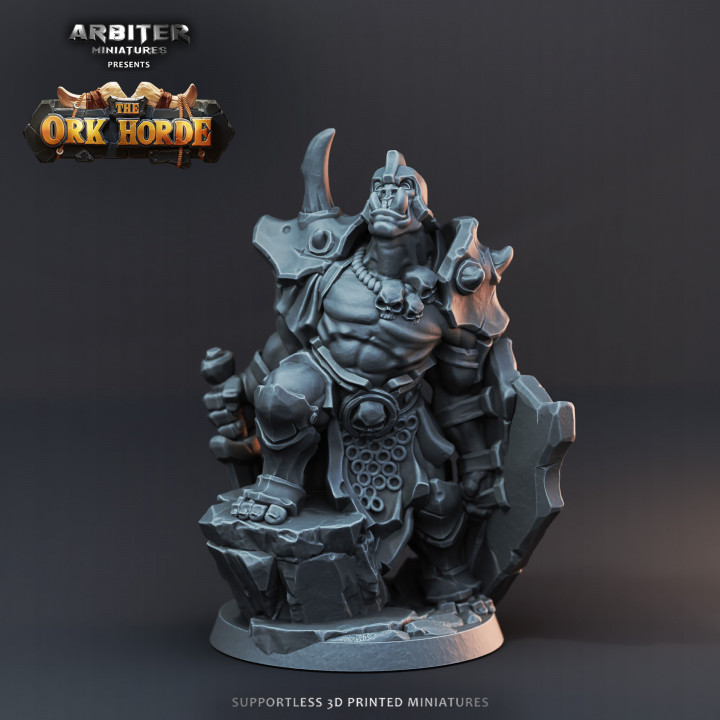 3D Printable Arbiter Miniatures Kickstarter 6: The Ork Horde by Arbiter ...